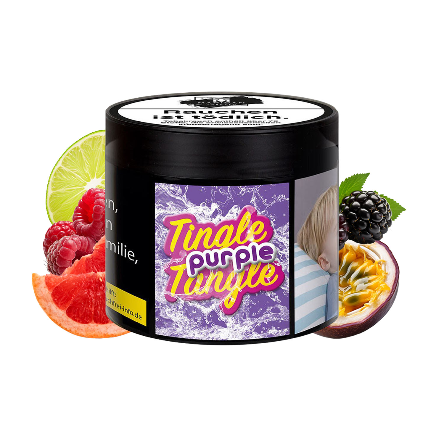 Maridan Tingle Tangle Purple 200g Shisha Tabak bei AEON Shisha kaufen
