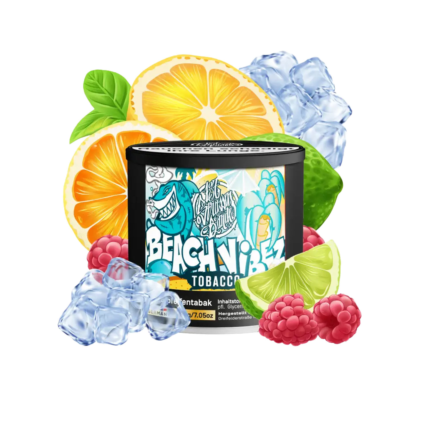 187 Strassenbande Beach Vibez 200g Shisha Tabak bei AEON Shisha kaufen