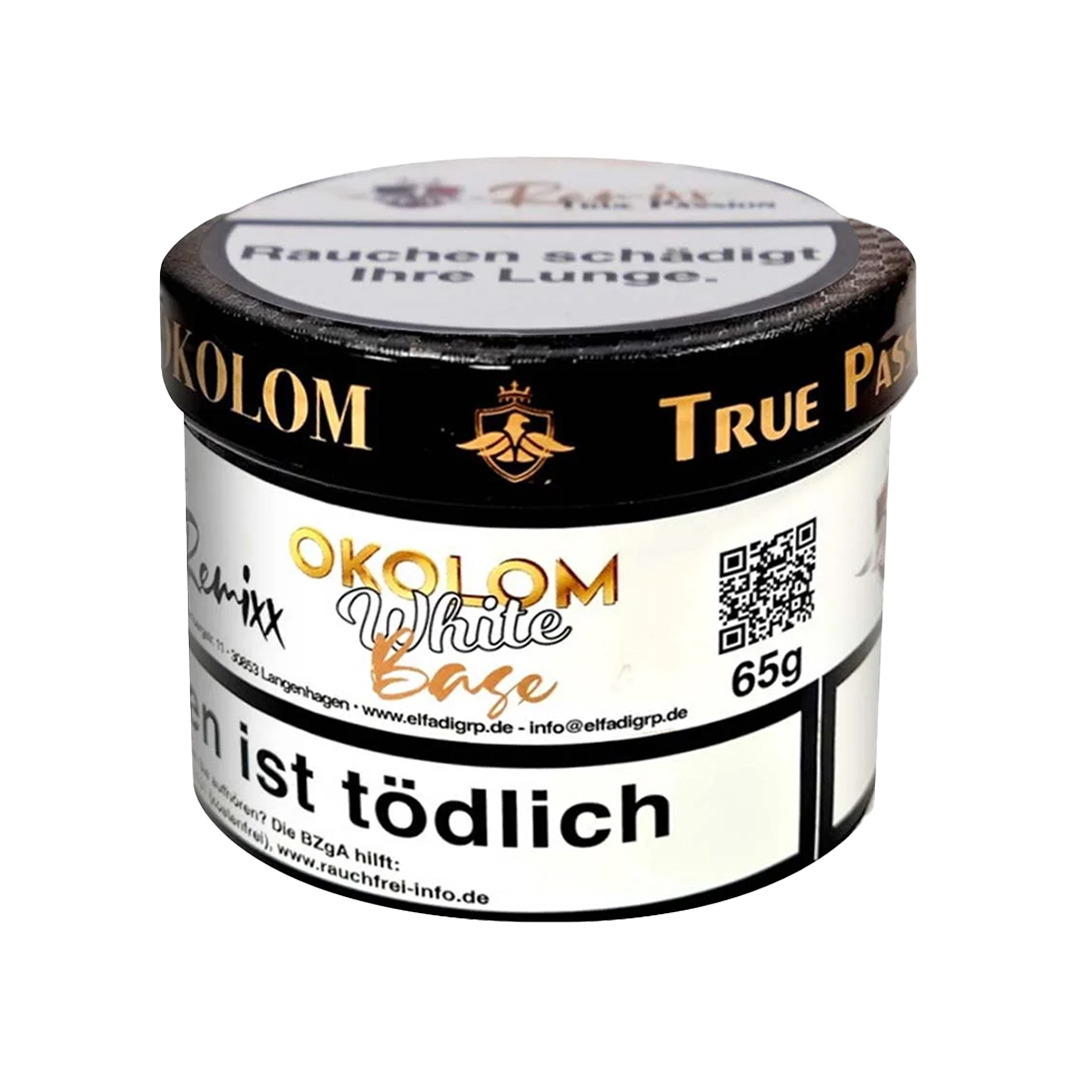 True Passion Remixx Base Okolom White 65g Tobacco at AEON Hookah