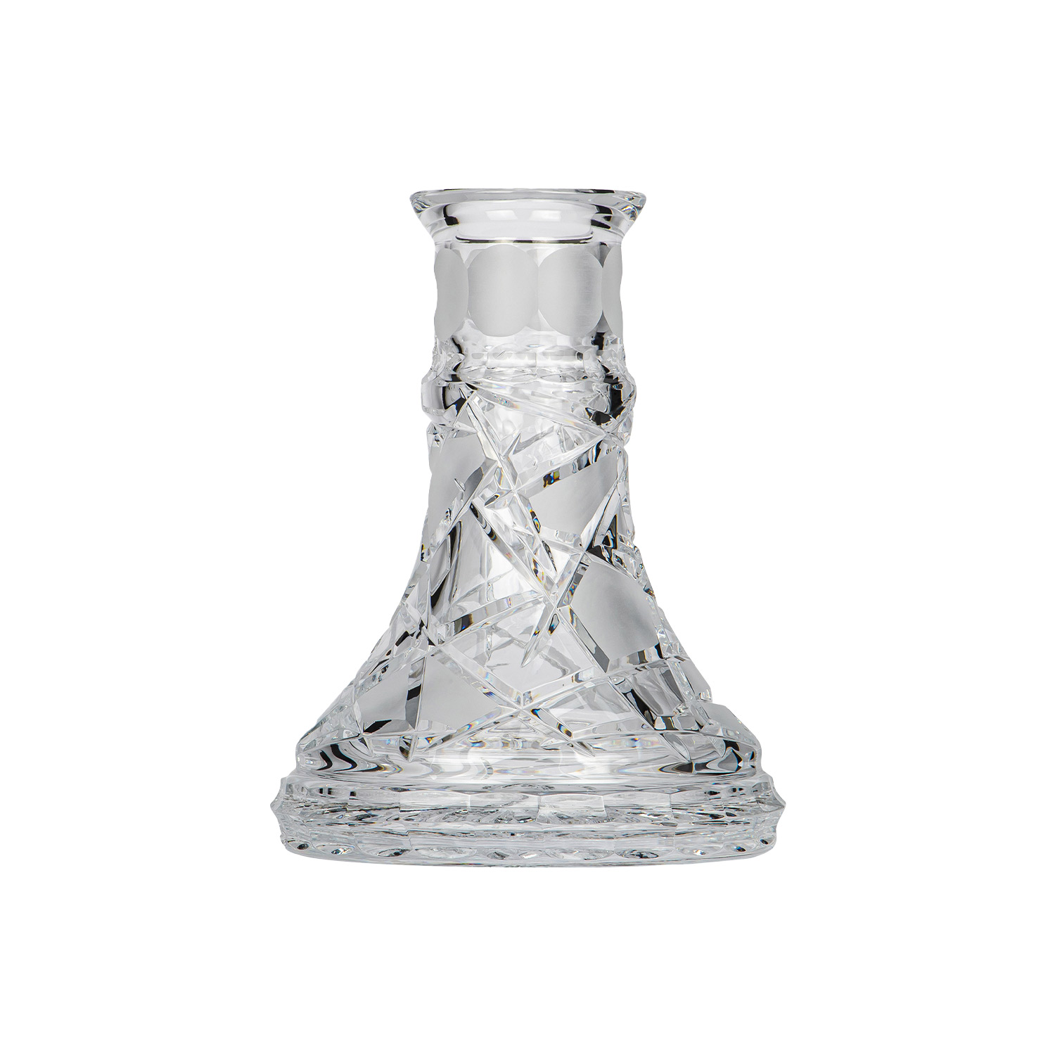 Caesar Crystal Mars Cut Small - Clear - Moze Exclusive Plug-In Base at AEON Hookah