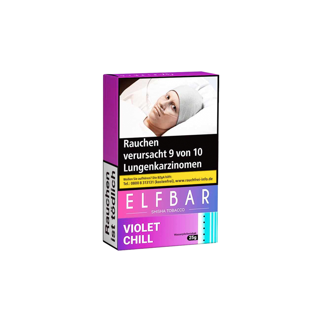 ELFBAR Violet Chill Shisha Tabak 25g bei AEON Shisha kaufen