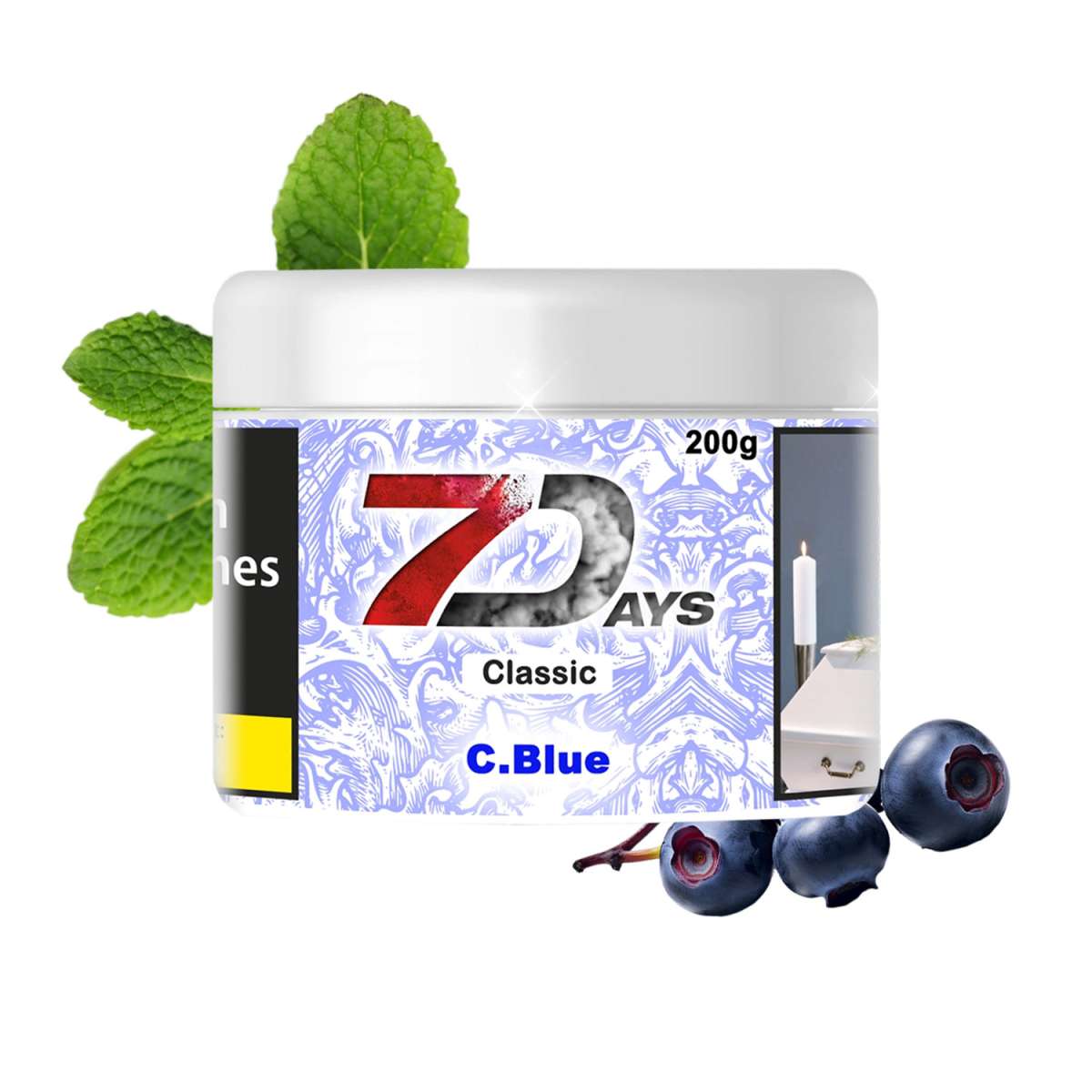 7Days Classic C.Blue 200g Shisha Tabak bei AEON Shisha kaufen